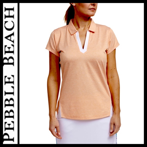 Pebble Beach | Tops | Nwot Pebble Beach Dryluxe Performance Golf Polo ...
